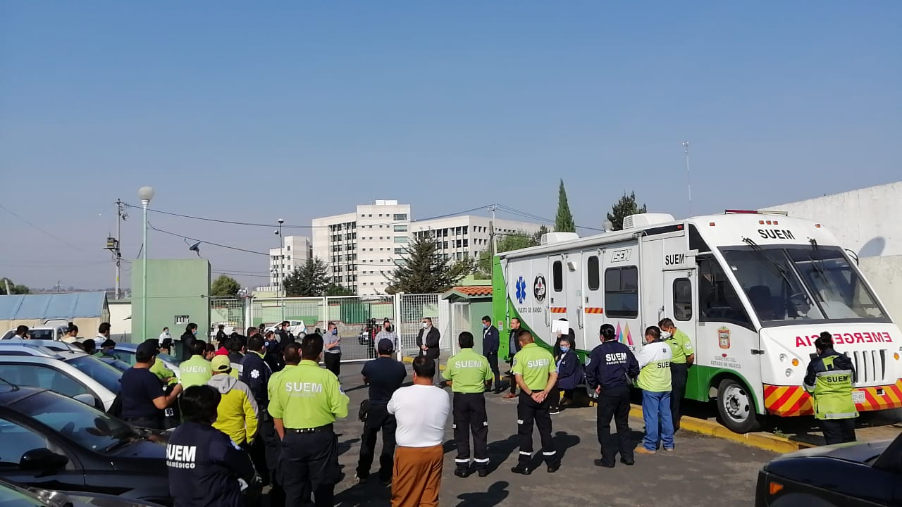 Responde Secretaría de Salud a protestas de trabajadores del SUEM