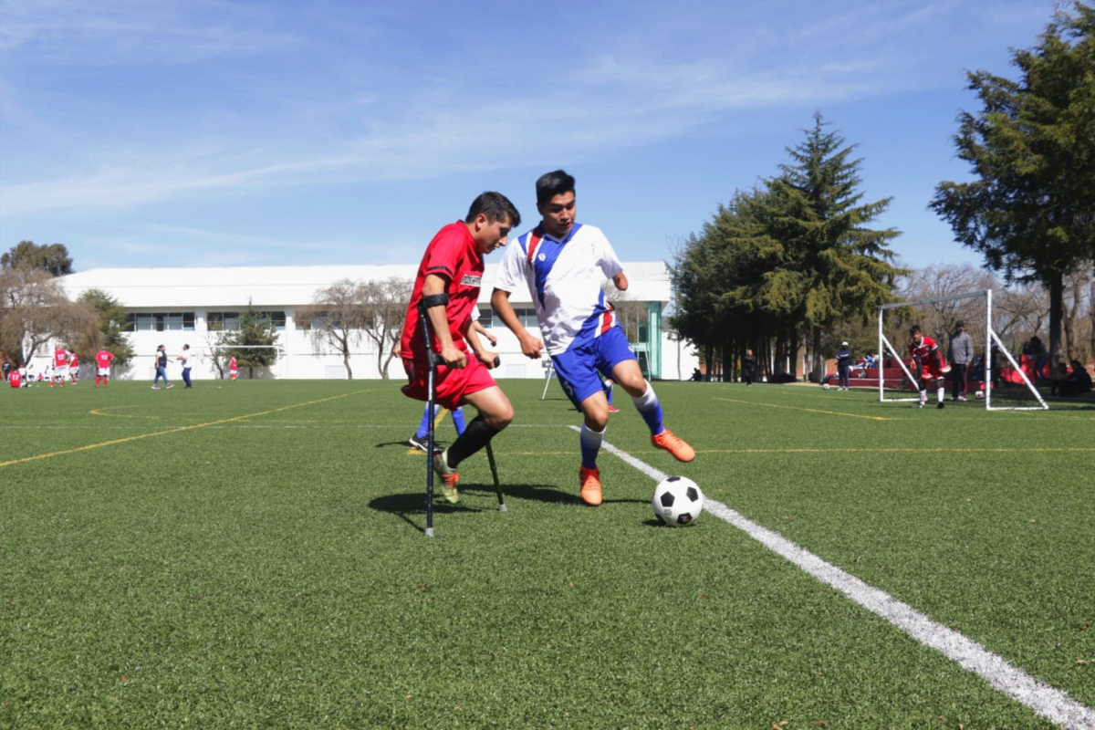 ¿Conoces la escuela de futbol adaptado del Edomex?