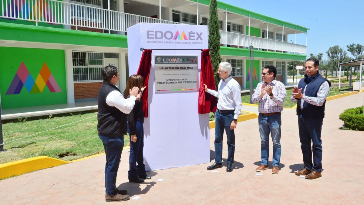 Entrega Alfredo del Mazo nueva infraestructura para la Universidad ...