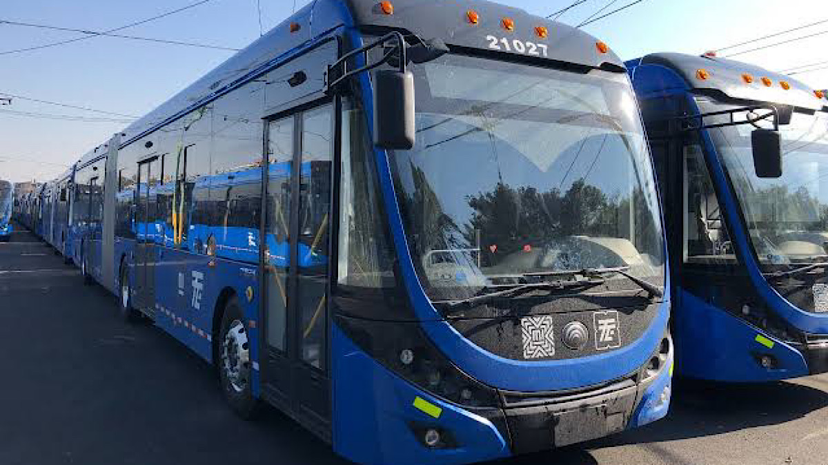 Estas son las estaciones del Trolebús Chalco-Santa Martha