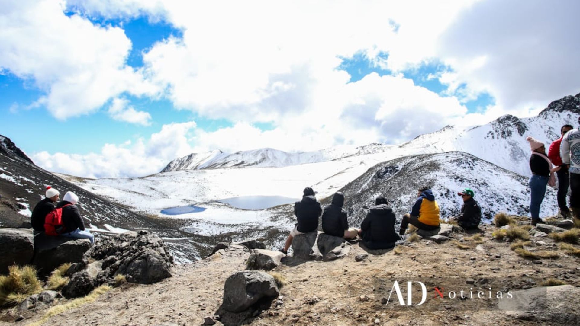 Galería | Familias disfrutan de la nieve y el paisaje del Nevado de Toluca