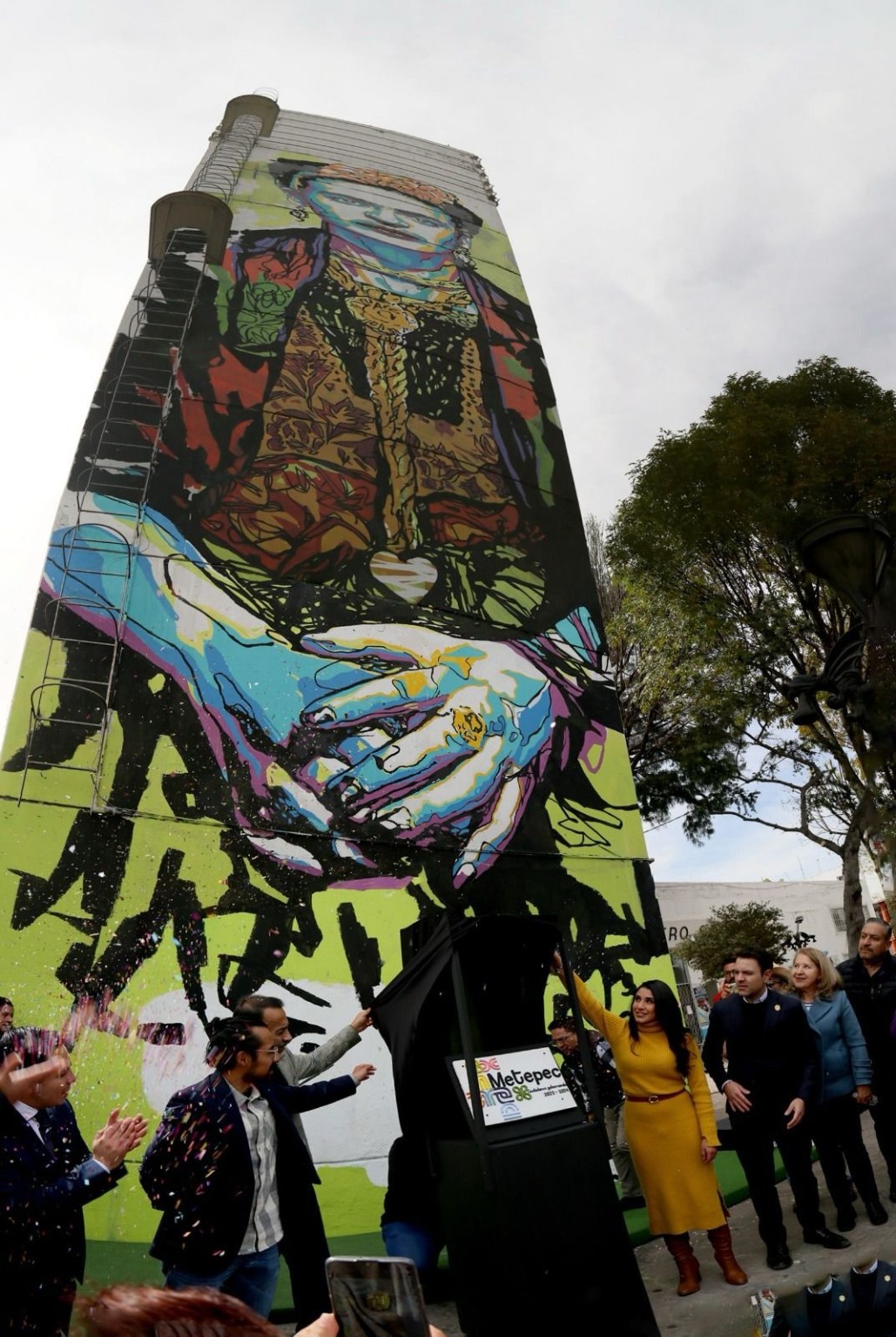 Inaugura Fernando Flores el primer mural en Infonavit San Francisco ...