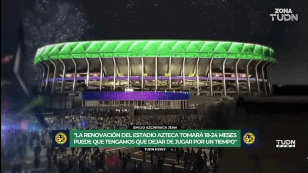 Imágenes | Así quedará el Estadio Azteca después de su remodelación