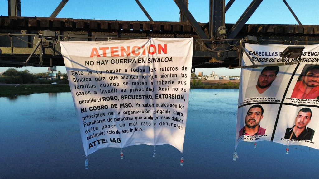 Cuelgan presuntas narcomantas en Culiacán, Sinaloa; las atribuyen a ...