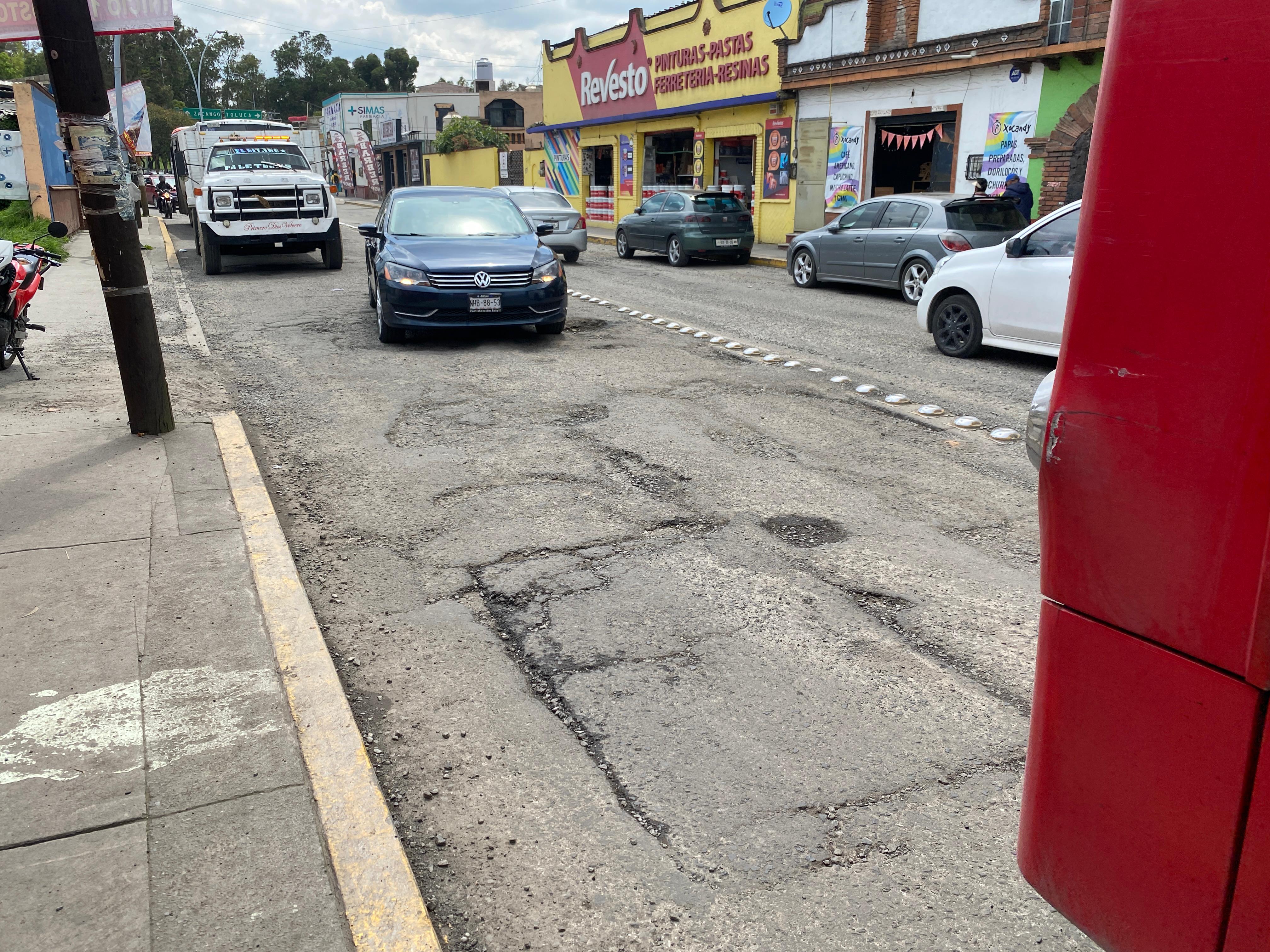 Galería No Son Exclusivos De Toluca También Hay Baches En Metepec