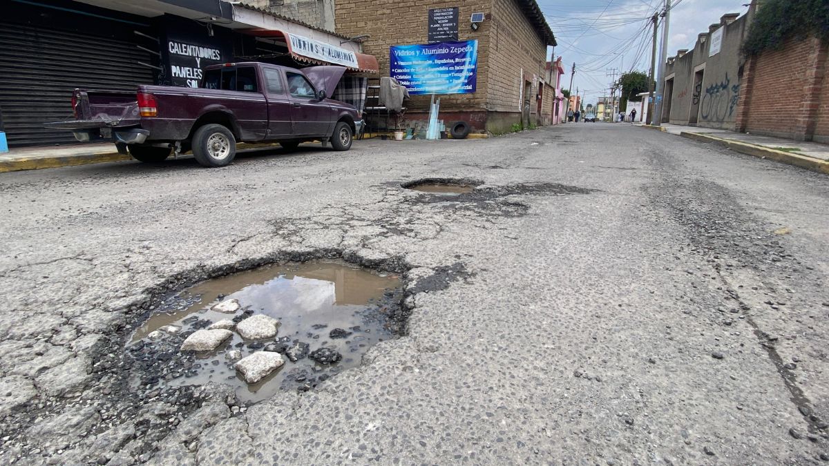Galería No Son Exclusivos De Toluca También Hay Baches En Metepec