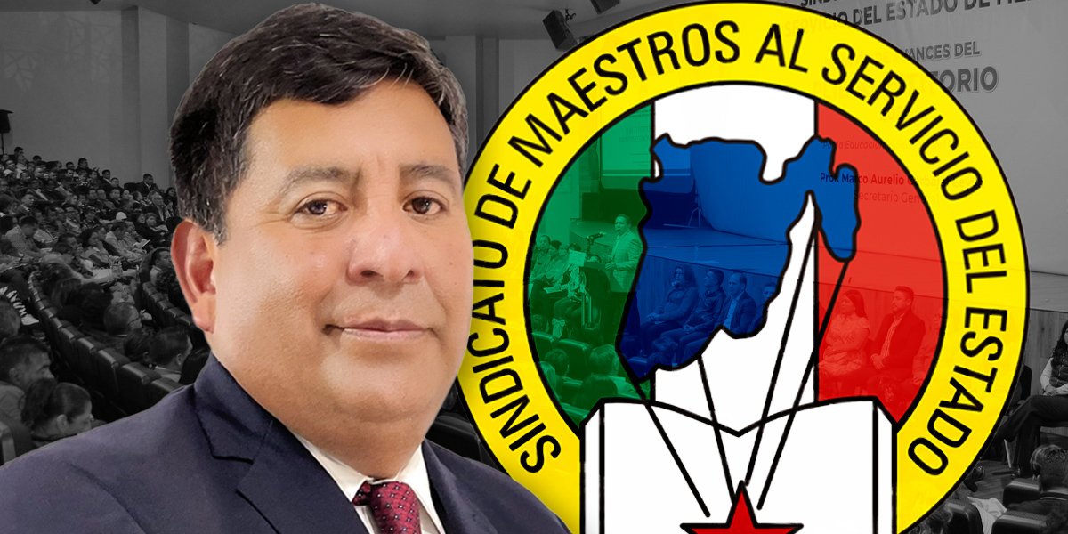 Él es Jenaro Martínez, quien busca encabezar el Sindicato de Maestros ...