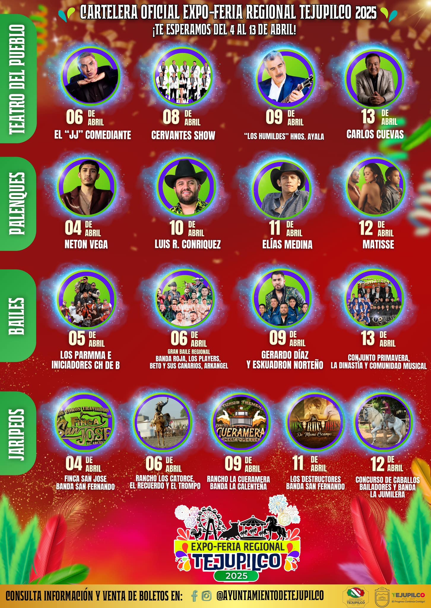 El sur del Edomex se pone de fiesta con Expo Feria Tejupilco 2025