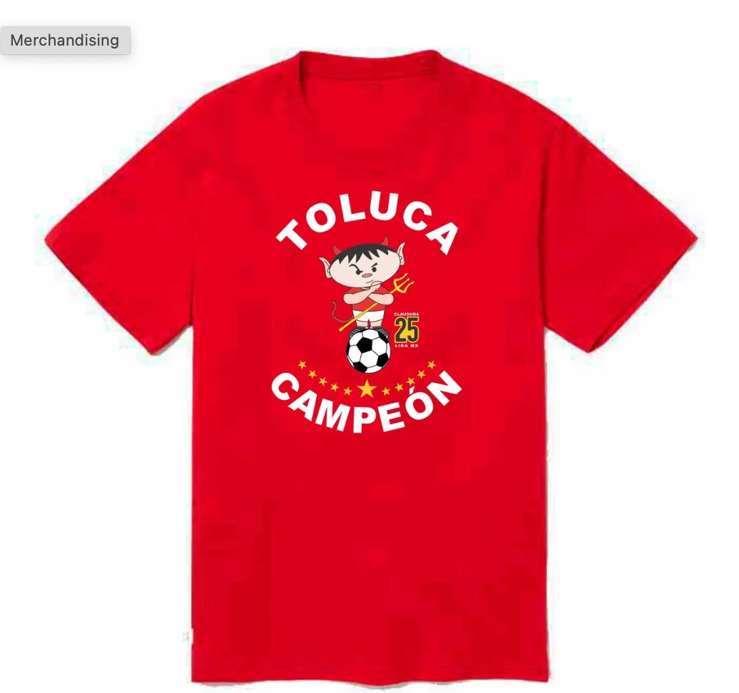 ¿Habrá más playeras de Toluca Campeón? Te decimos cómo conseguir la tuya
