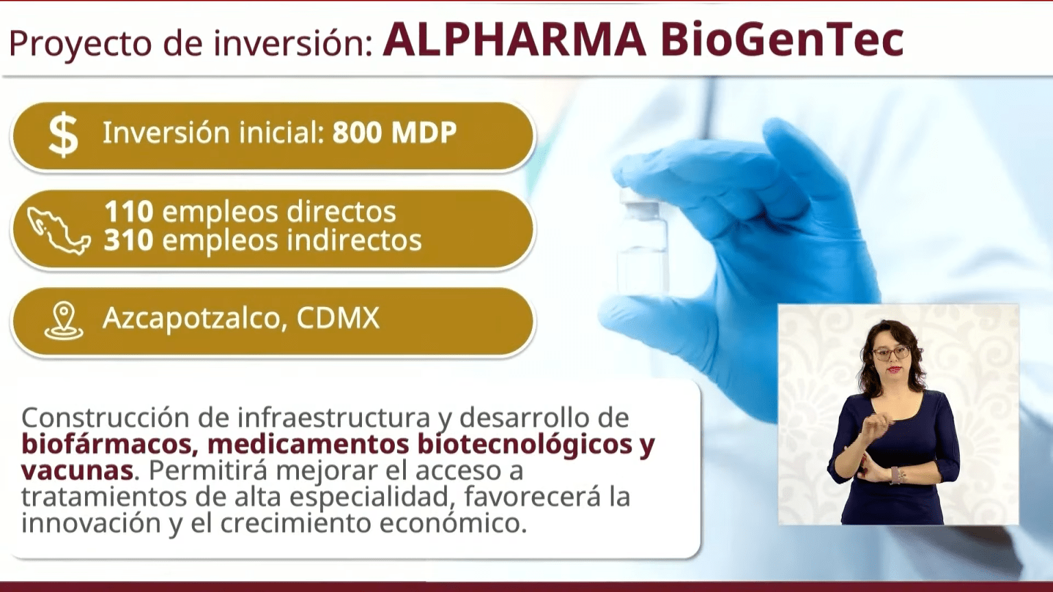 Invertirá Kener 5 mil millones en Toluca para clúster farmacéutico nacional